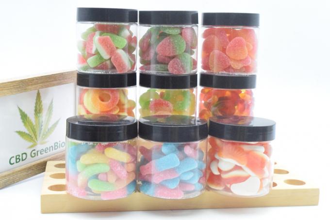 Premium Grade CBD Gummy Worms Help Faster Recovery Omega 3 CBD Gummy Rings