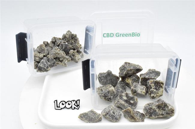 Supercritical 80% CBD Wax Crumble For Smoke Dab Dark Color