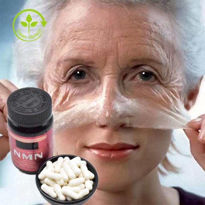 99% Pure NMN Powder Supplements Beta Nicotinamide Mononucleotide 500MG Capsule