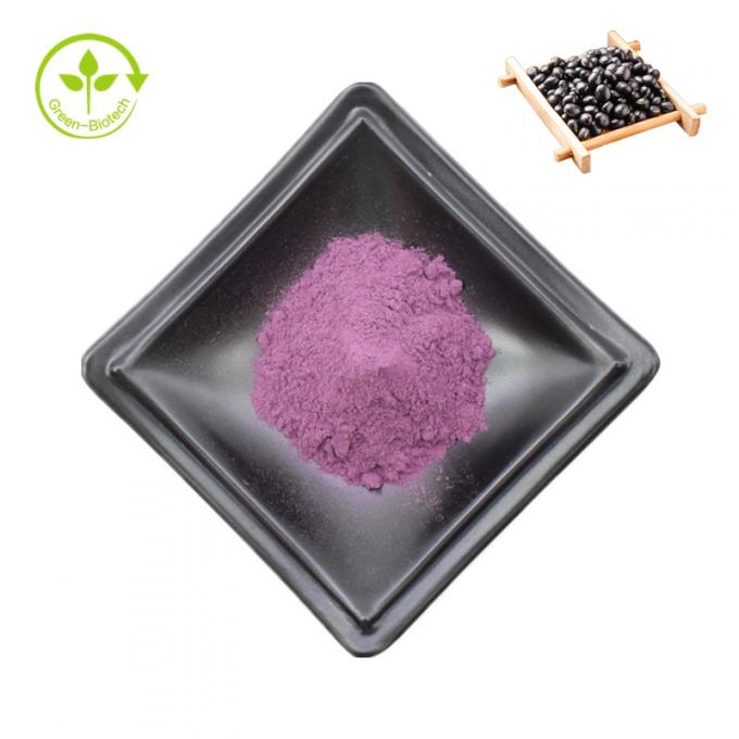 Natural Black Bean Hull Extract 5-25% Anthocyanins Black Bean Peel ...