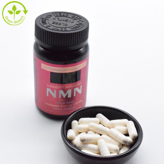 Health Food NMN Nicotinamide Mononucleotide Supplements Anti Aging 99% NMN Capsules