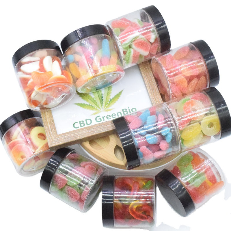 Premium Grade CBD Gummy Worms Help Faster Recovery Omega 3 CBD Gummy Rings